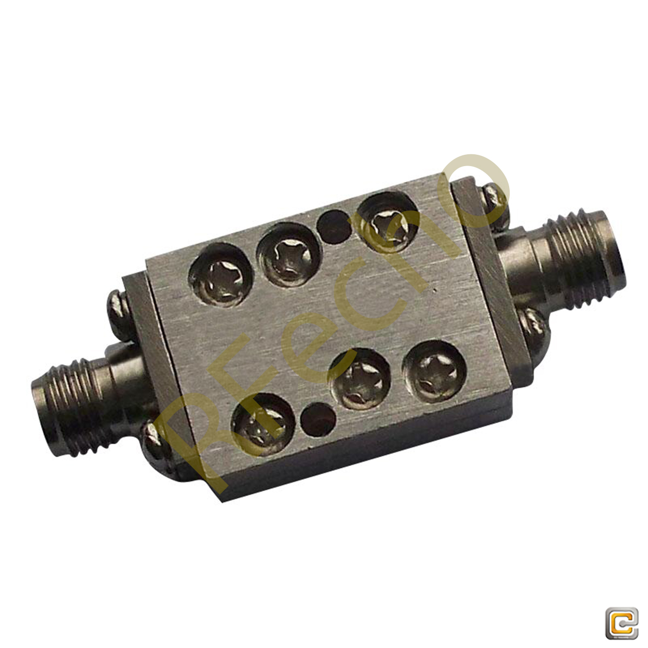 Cavity High pass Microwave Filter 7.5GHz to 18GHz RF High pass Filter ...