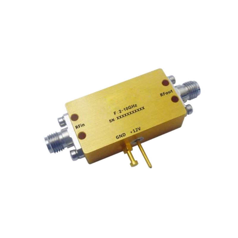 Ultra Wide Band Low Noise Amplifier From 2GHz to 12GHz With a Nominal 32dB Gain NF 2.5dB SMA ...