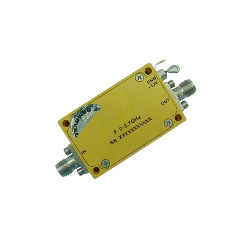 Ultra Wide Band Low Noise Amplifier From 2GHz to 2.7GHz With a Nominal 45dB Gain NF 1.3dB SMA ...