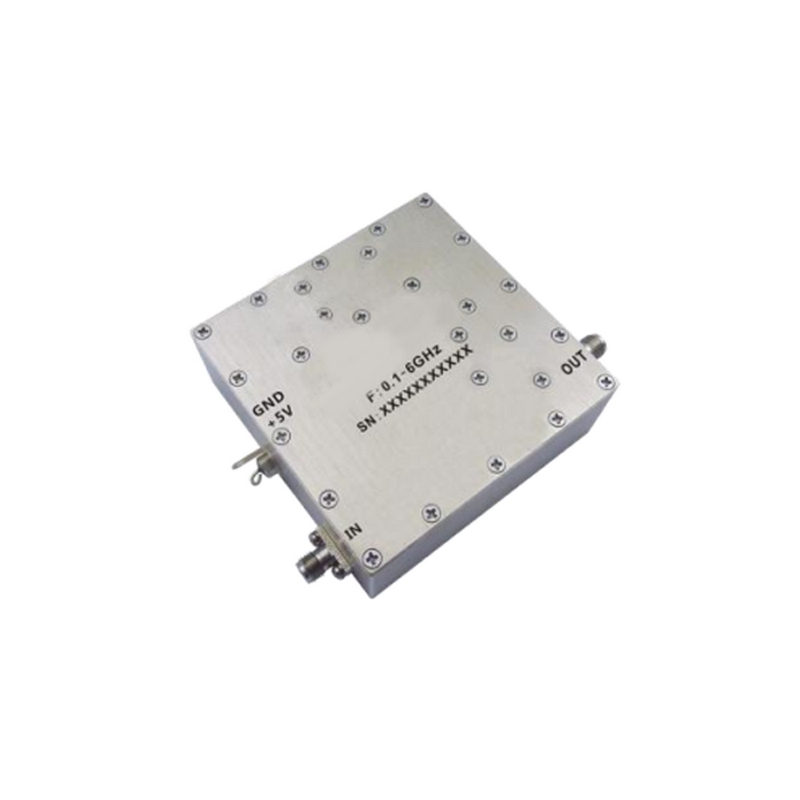 Ultra Wide Band Low Noise Amplifier From 0.1GHz to 6GHz With a Nominal Pout-PindB Gain NF dB SMA ...