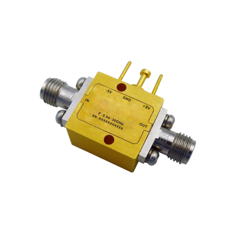Ultra Wide Band Power Amplifier . 0.04 ~ 30GHz . OPA2700003000S - RFecho