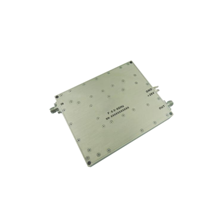 10W Ultra Wide Band Power Amplifier . 0.5GHz~6GHz . OPA3500500600B - RFecho