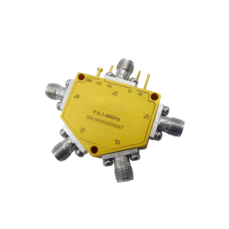Absorptive Coaxial SP4T Switch from 0.1GHz to 40GHz .OSA0400104000D ...