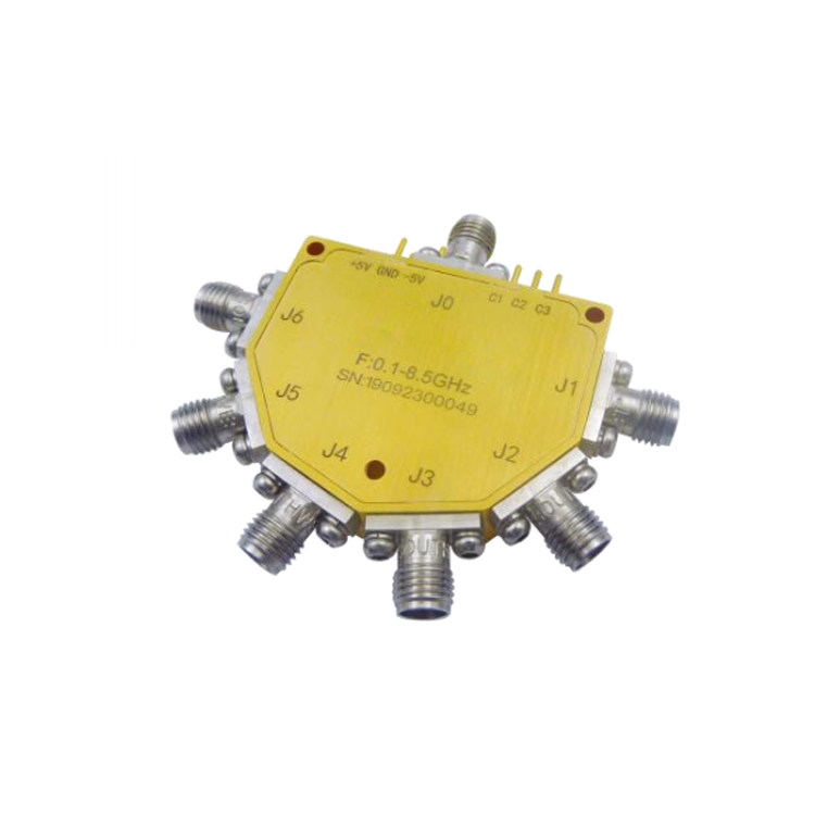 Absorptive Coaxial SP6T Switch from 0.1GHz to 8.5GHz .OSA0600100850A ...