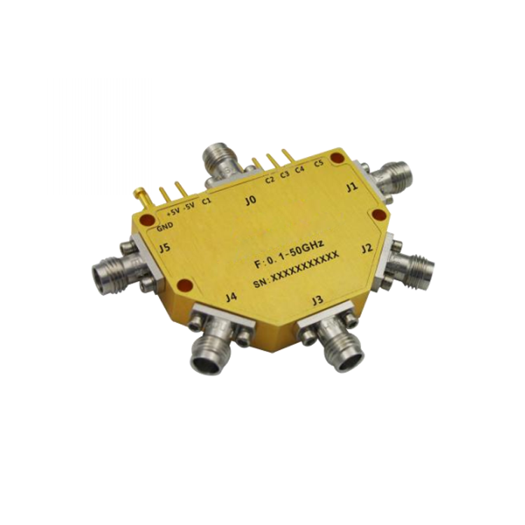 Absorptive Coaxial SP5T Switch from 0.1GHz to 50GHz .OSA0500105000A ...