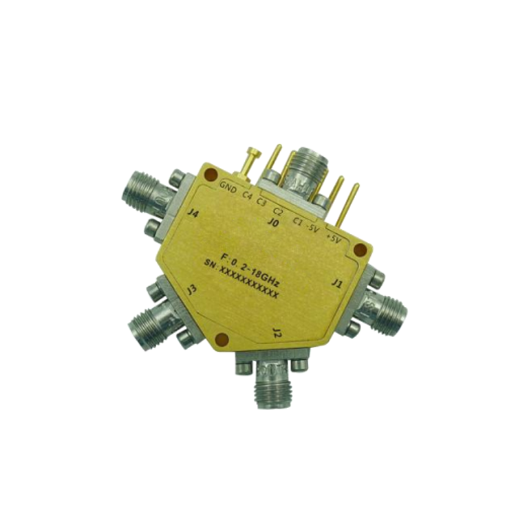 Absorptive Coaxial SP4T Switch from 0.2GHz to 18GHz .OSA0400201800H ...