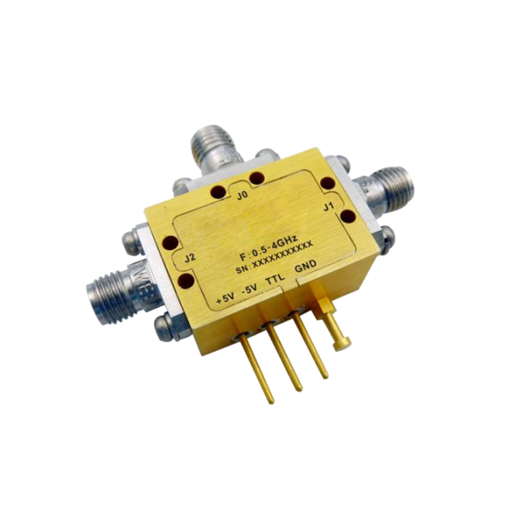 Absorptive Coaxial SP2T Switch from 0.5GHz to 4GHz .OSA0200500400B - RFecho