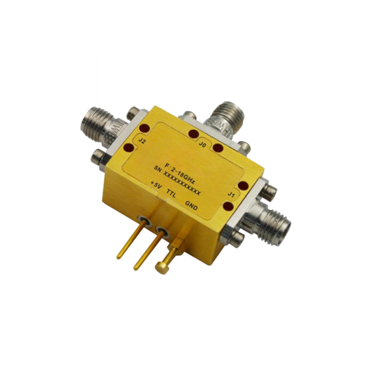 Absorptive Coaxial SP2T Switch from 2GHz to 18GHz .OSA0202001800G - RFecho