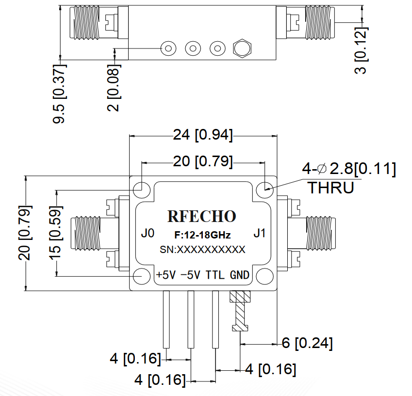 Absorptive Coaxial SP12T Switch from 12GHz to 18GHz .OSA1212001800A-A ...