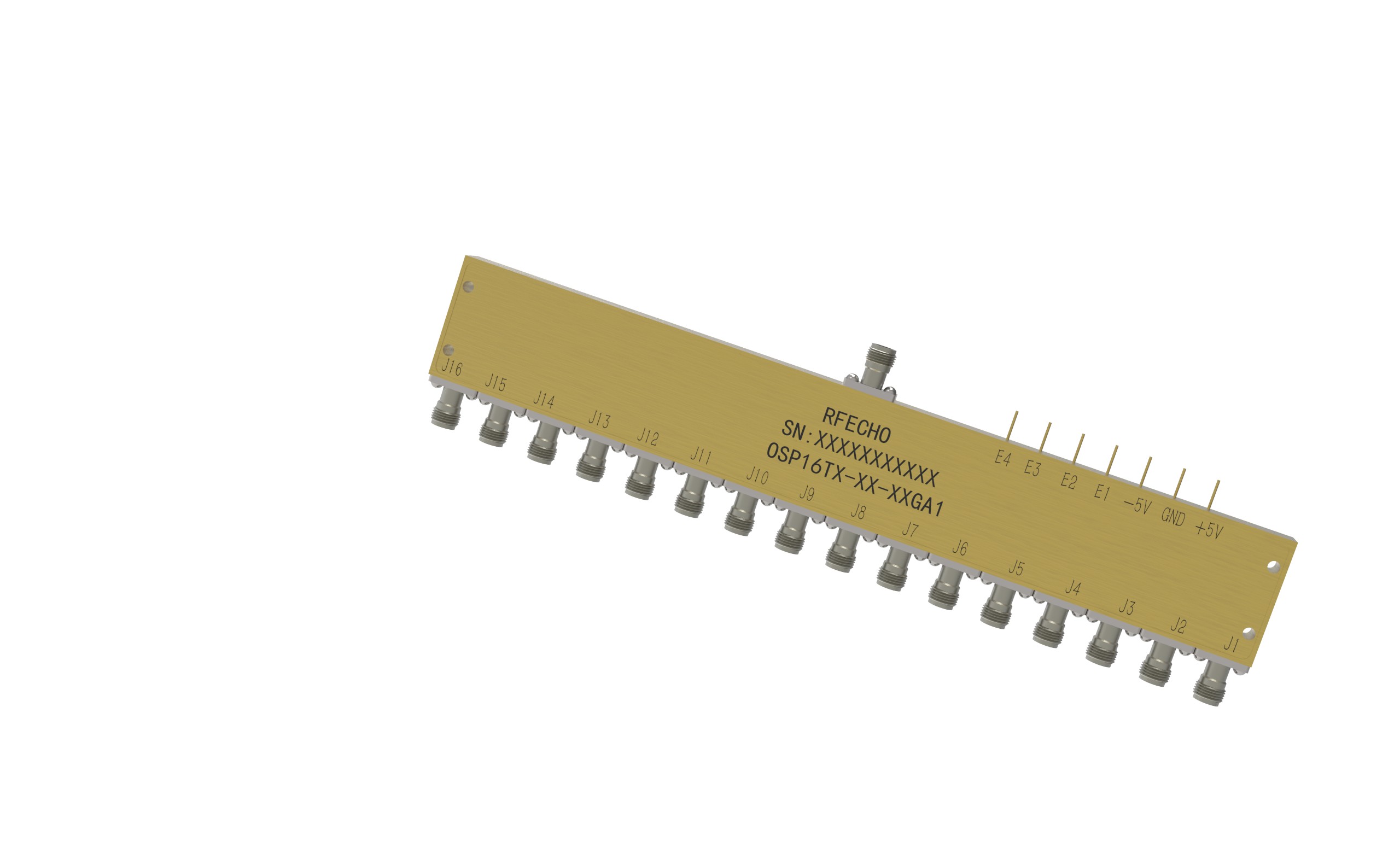 1-18 GHz Absorptive SP16T PIN Switch - RFecho