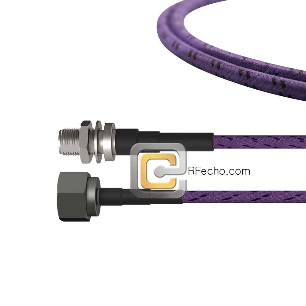 Low Loss TNC Female Bulkhead to N Male, 11 GHz, composite LL142 Coax ...