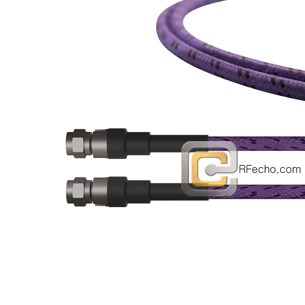 2.92 Male to 2.92 Male, 26.5 GHz, CompositeOM-086 Coax and RoHS - RFecho