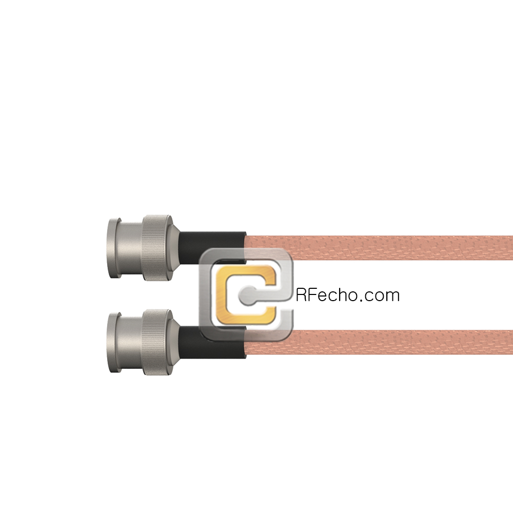 BNC Male to BNC Male RG-59 Coax and RoHS F071-221S0-221S0-10-N - RFecho